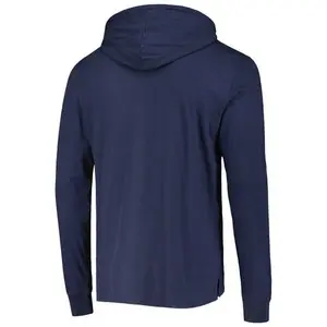 '47 Tennessee Titans Field Franklin Hooded Long Sleeve T-shirt - Navy