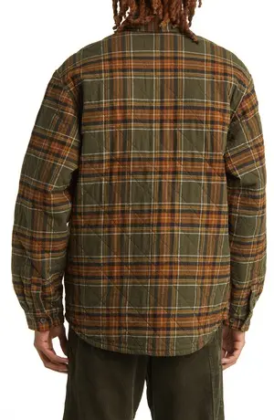 Carhartt Work In Progress Wiles Plaid Flannel Shirt Jacket - Wiles Check Highland