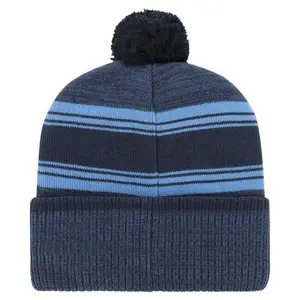'47 47 Tennessee Titans Fadeout Cuffed Knit Hat With Pom