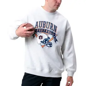 ESTABLISHED & CO. Auburn Tigers Logo Pullover Sweatshirt