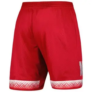 Adidas Nebraska Huskers Swingman Replica Basketball Shorts By - Red