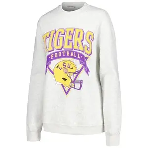 ESTABLISHED & CO. Lsu Tigers Logo Pullover Sweatshirt
