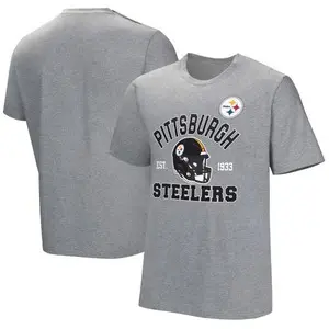NFL Pittsburgh Steelers Tackle Adaptive T-shirt - Gray