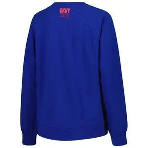 Dkny Philadelphia 76ers Regina Raglan Pullover Sweatshirt
