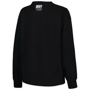 Dkny Brooklyn Nets Regina Raglan Pullover Sweatshirt