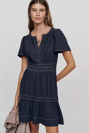 Cotton A-line Dresses