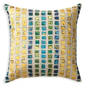 ANN GISH Tesserae Mosaic Pillow - Multi