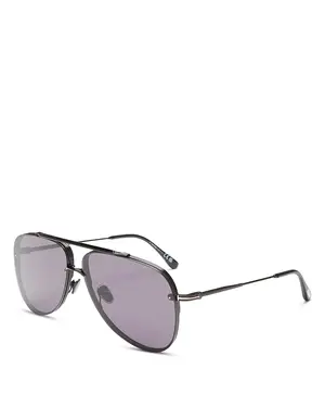 Tom Ford Black Pilot Sunglasses