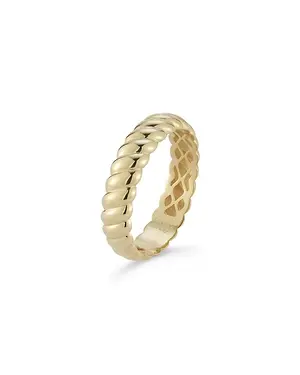 Bloomingdale'S 14k Yellow Twist Ring - Gold