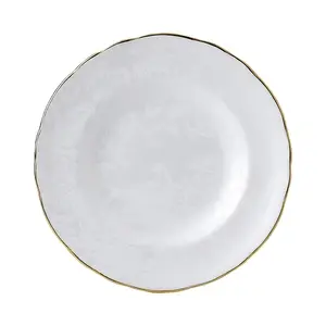 ROYAL CROWN DERBY Aves Bread & Butter Plate - Pearl