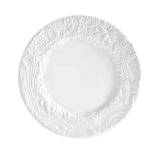 L'Objet Haas Mojave Dessert Charger - White