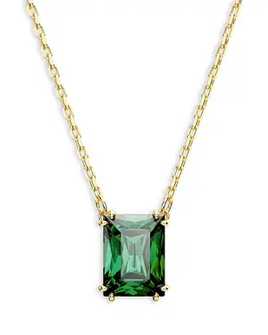 SWAROVSKI Stilla Pendant Necklace - Green/gold