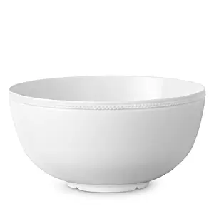 L'Objet Soie Tresse Serving Bowl - White