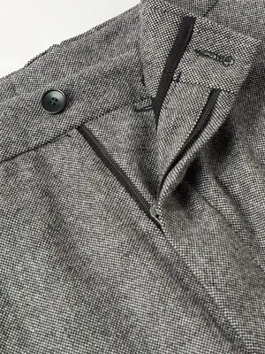 Mr P. Phillip Tapered Pleated Wool-blend Trousers