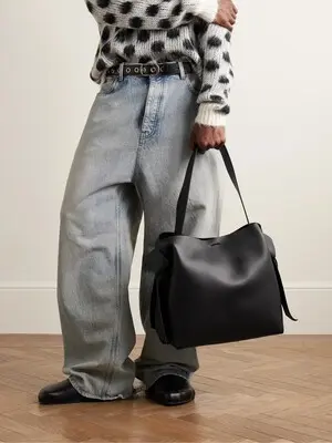 Acne Studios Musubi Knotted Leather Tote Bag