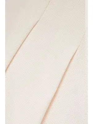 LoveShackFancy Adams Pleated Wide-leg Pants