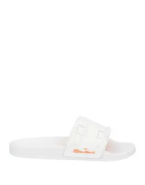 Santoni Rubber Pool Slides - White