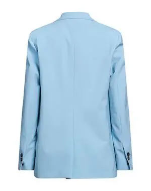 MSGM Single-breasted Blazer - Blue