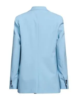 MSGM Single-breasted Blazer - Blue