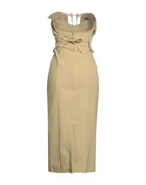 Jacquemus Le Raphia Midi Dress - Green