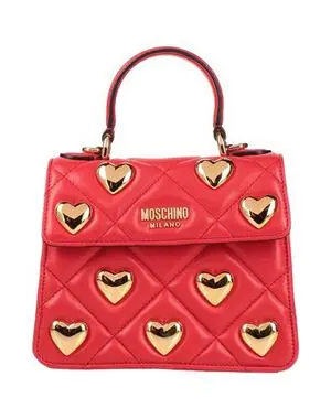 Moschino Textured Cross Body Bags