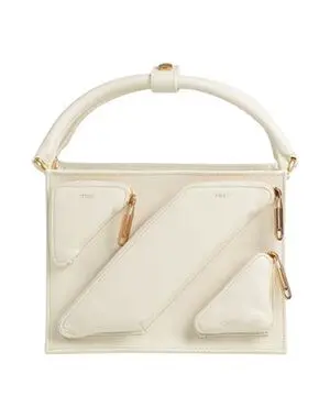 OFF-WHITE™ Leather Bowler Bag - White