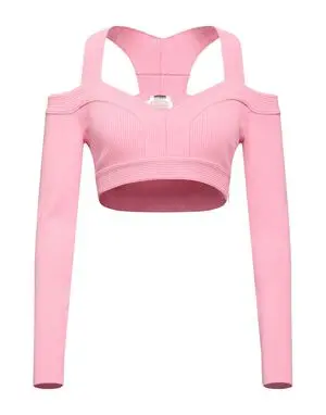 Alexander McQueen Knitted Crop Top