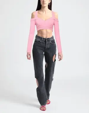Alexander McQueen Knitted Crop Top