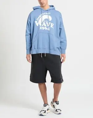 Dsquared2 Fleece Sweatshirt With Brand Logo - Blue