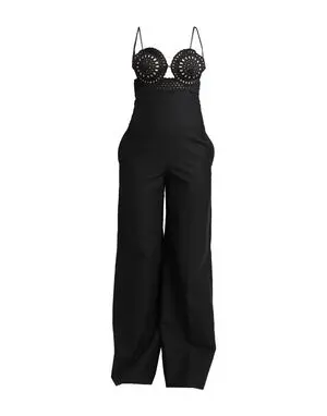 Stella McCartney Jumpsuit In Linen, Cotton, Polyamide, Acetate, And Silk