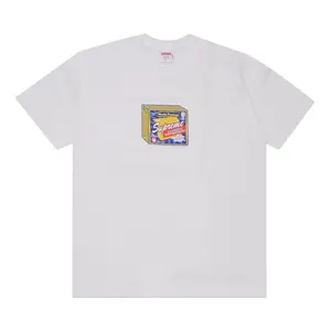 Supreme Cheese Tee - White