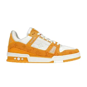 LOUIS VUITTON Trainer Low Monogram Denim - Yellow