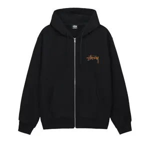 StÜssy Skate Tough Zip Hoodie - Black