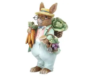 VALERIE PARR HILL Bunny W Veggies 9' Valerie - One-color