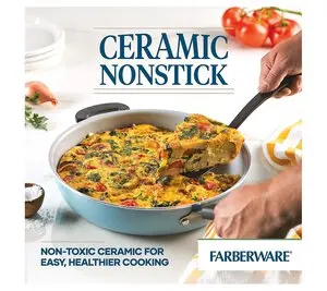 FARBERWARE Eco Advantage Ceramic Deep Frying Pa N 12.5in