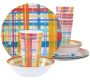 LAURIE GATES California Designs Casablanca Dinn Erware Set - One-color