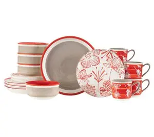 BAUM BROTHERS Baum Coulie 16pc Dinnerware Set