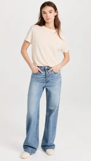Sold Out NYC The Linen Perfect Tee - Cream