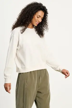 Velvet By Graham & Spencer Ynez Sweatshirt - Neutral
