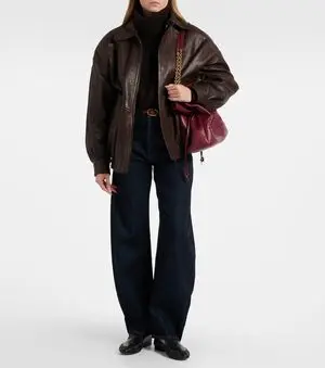 AGOLDE Luna High-rise Barrel-leg Jeans - Blue