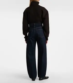 AGOLDE Luna High-rise Barrel-leg Jeans - Blue