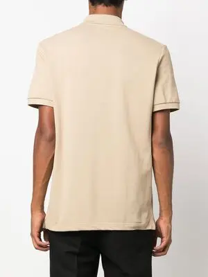 Lacoste Appliqué-logo Short-sleeve Polo Shirt - Neutrals