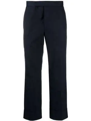 Thom Browne Tailored Cropped Trousers - Blue