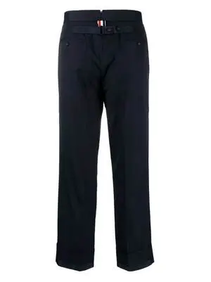 Thom Browne Tailored Cropped Trousers - Blue