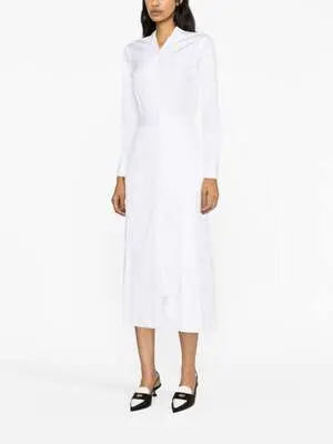 Thom Browne Pleated Shirtdress