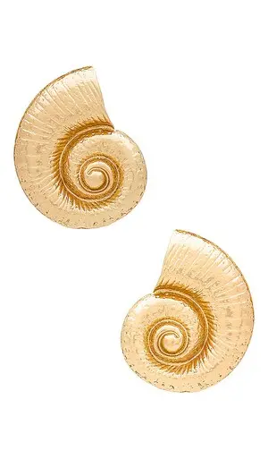 8 Other Reasons Shell Earrings - Gold
