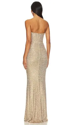 NOOKIE Lumiere Gown - Gold
