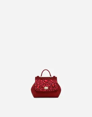 Dolce & Gabbana Mini Sicily Handbag - Red