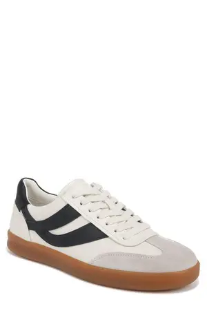 Vince Oasis Leather Sneaker - Whitefoam/ Nightblue