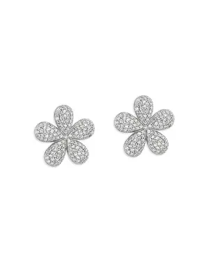 Phillips House 14k Yellow Diamond Forget Me Not Stud Earrings - Gold